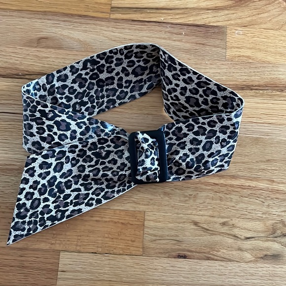 Accessories | Soft Faux Leather Sticky Cheetah Belt With Square Buckle ...